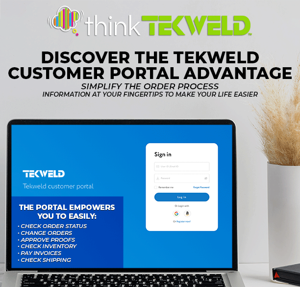 The Customer Portal Makes The Order Process Easy!