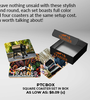 Beautiful Coaster Sets in Full Color