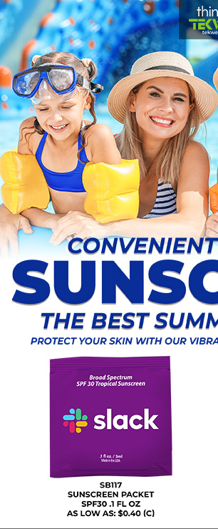 Convenient Full Color Sunscreen Packets!
